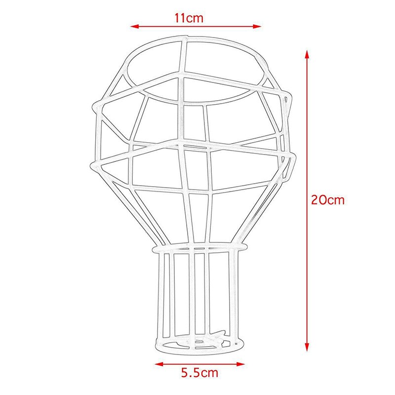 E26/27 Iron Wire Cage Hanging Lamp Shade Lampshade... – Grandado