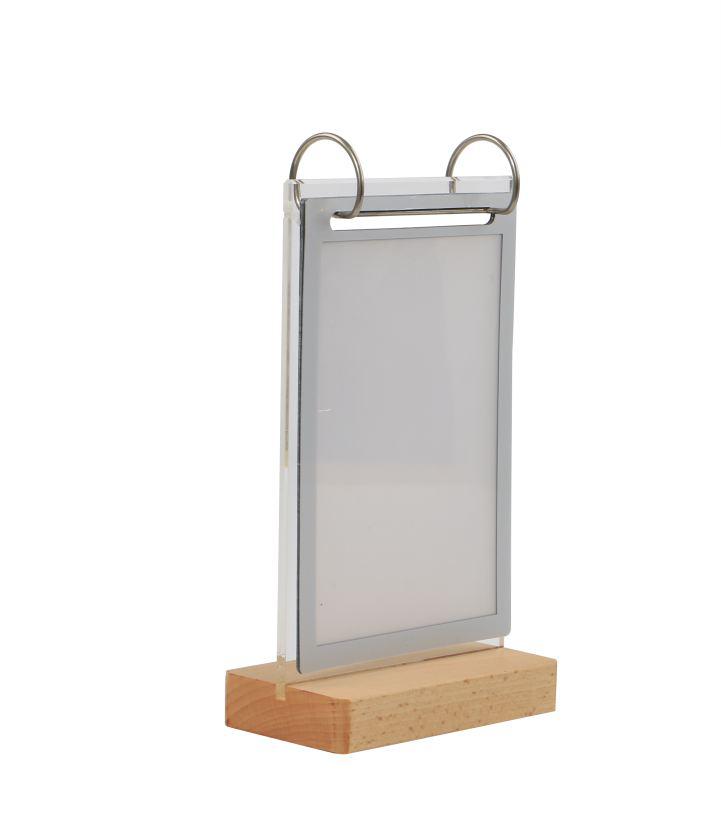 A5 279*168mm Acrylic Restaurant Table Menu Sign Ho... – Grandado