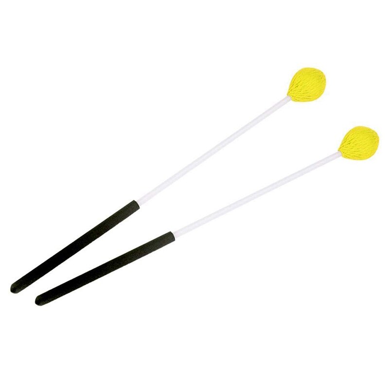 1 Pair Marimba Mallets, Percussion Mallets with Ye... – Grandado