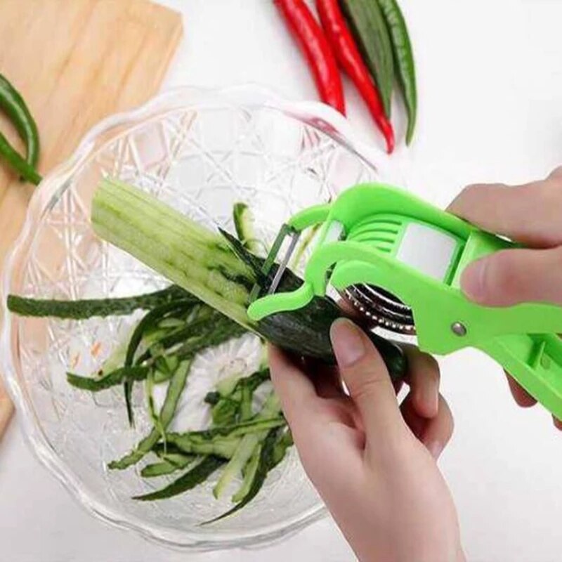 Kitchen Gadgets Vegetable Salad Fruit Slicer Cucum... – Vicedeal
