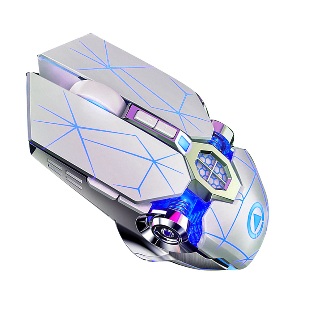 2.4G Draadloze Muis Oplaadbare Ergonomische Stille... – Vicedeal