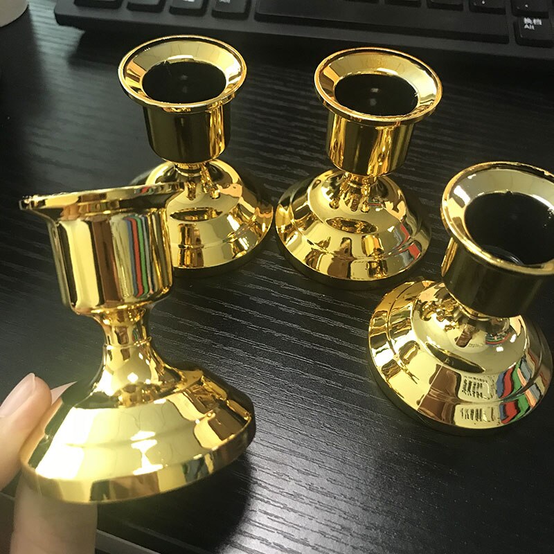 Set of 4 Flameless White Taper Window Candles with... – Grandado