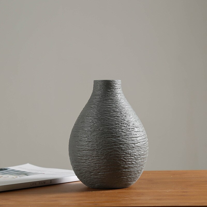 Flower vase modern minimalist ceramic Nordic livin... – Grandado