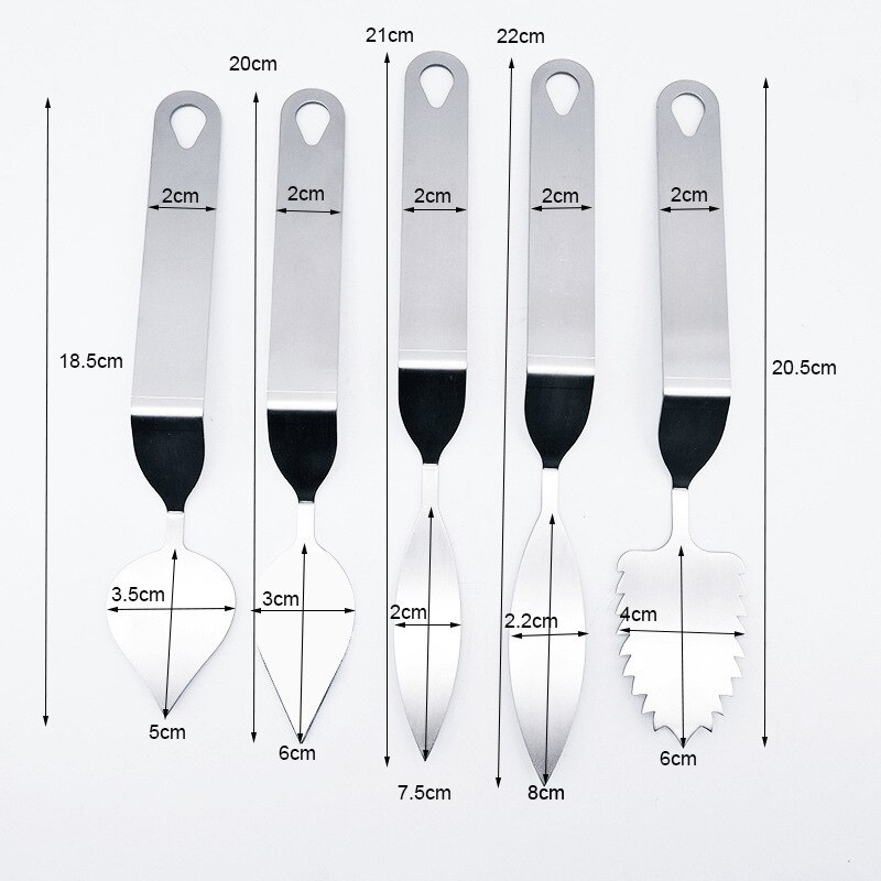 Chocolate Cake Decorating Spatula Feather Stainles... – Grandado