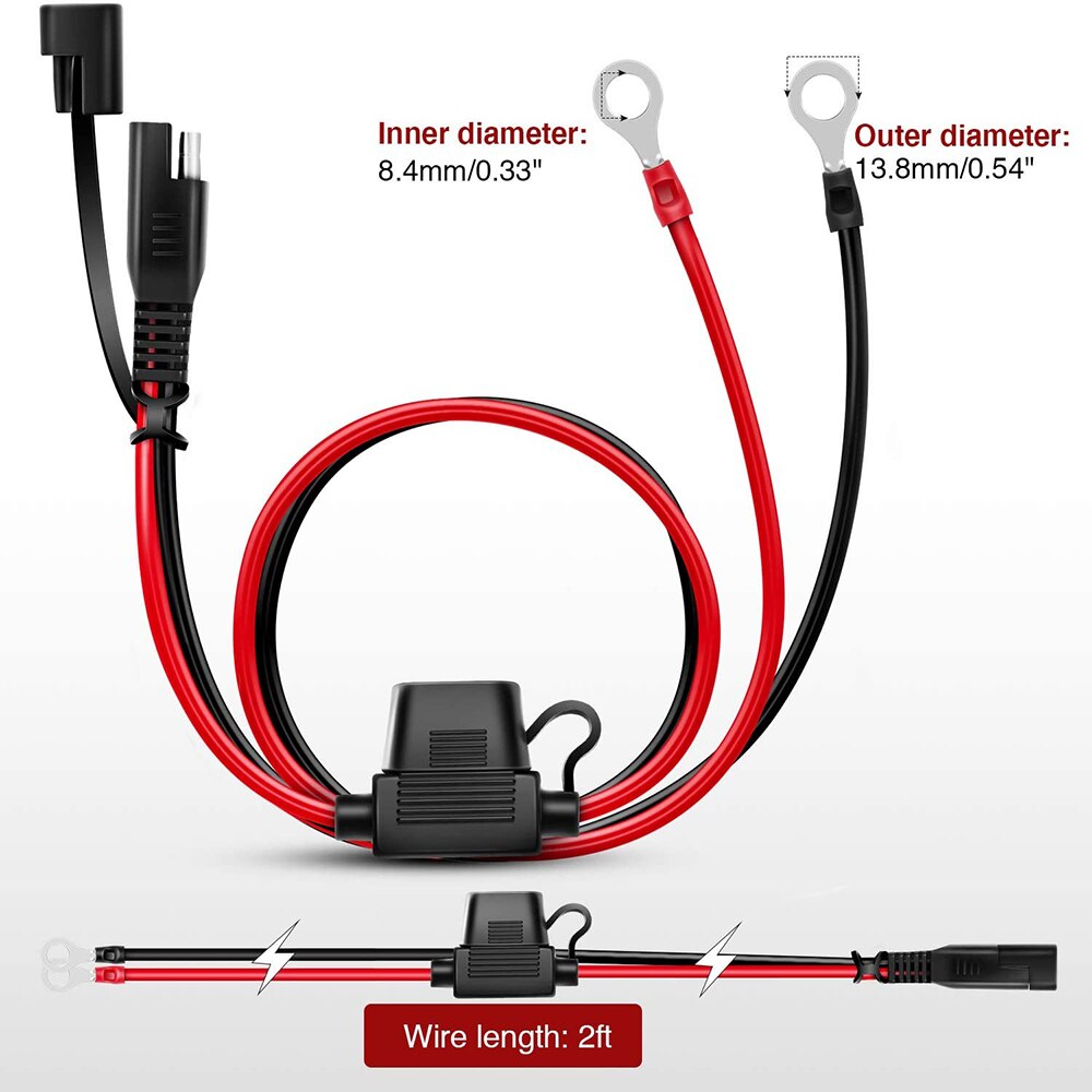 Ring Draad 2 Pin Lug Kabel Oogje Terminal Harness ... – Grandado