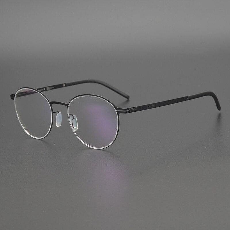German screw-free eyewear ultra-light titanium rou... – Vicedeal