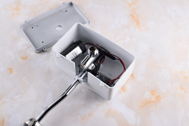 Surface mounted silver automatic induction urinal ... – Vicedeal