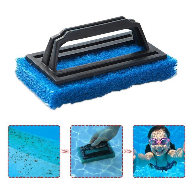 Swimming Pool Cleaning Sponge Brushes with Handle ... – Vicedeal
