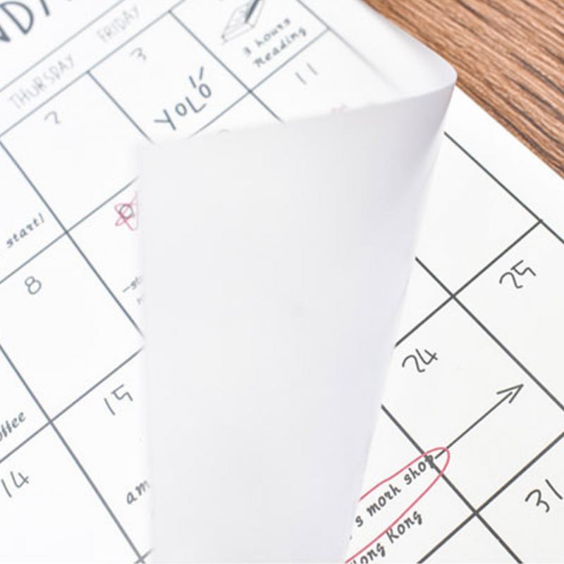 Daily Schedule Monthly Hanging Paper Organizer Wal... – Vicedeal