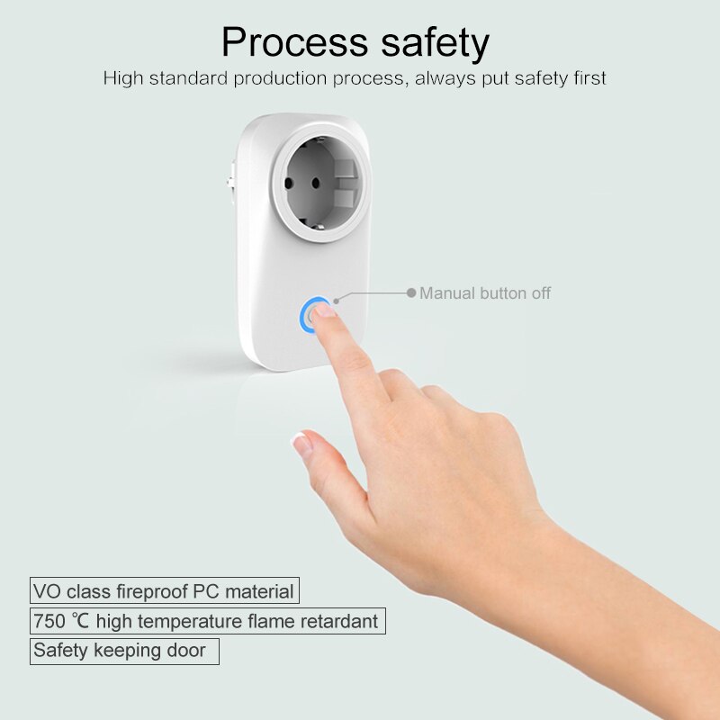 Smart Home WIFI Single Socket Smart Socket Support... – Grandado