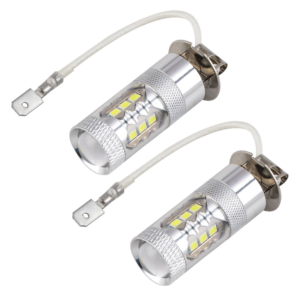BEVIBSEE H3 LED Headlight Blue 80W 6000K Fit Club ... – Grandado