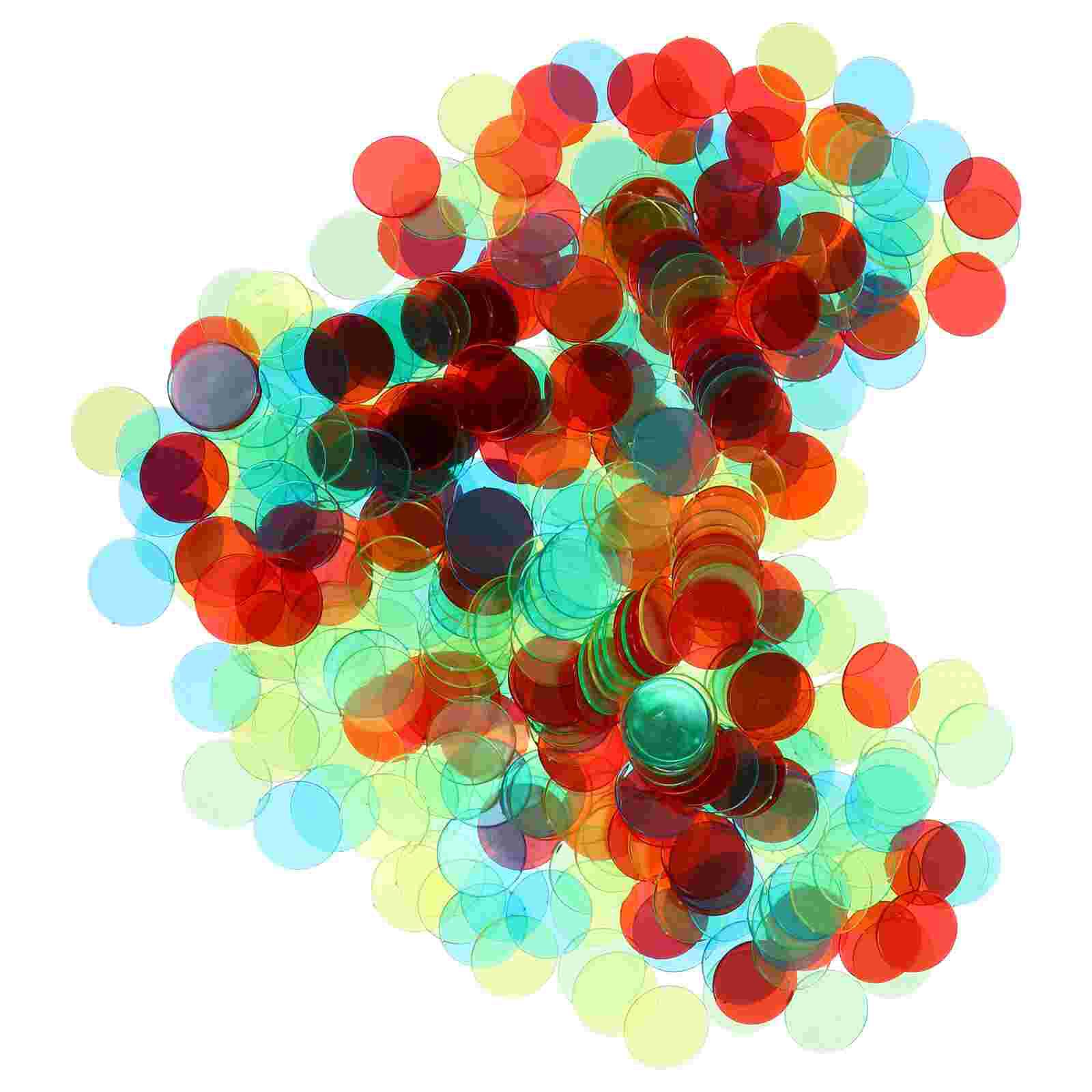 1 Set Bingo Chips Kleur Ronde Chips Spel Tellen Ch... – Vicedeal