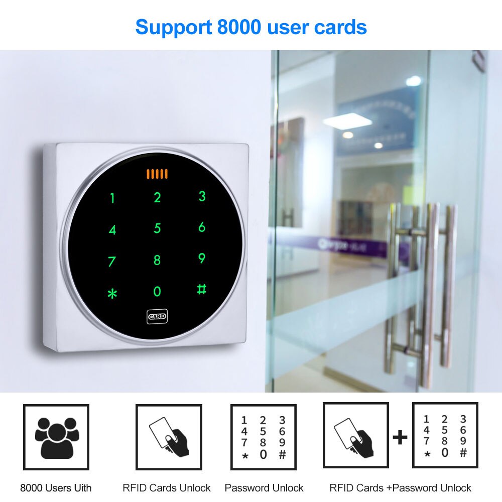 125KHz Access Control Keypad RFID Keyboard Waterpr... – Grandado