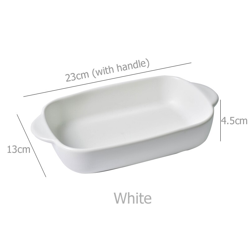 Colorful Ceramic Baking Plate Dessert Bowl Ramekin... – Grandado