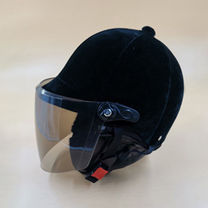 Classical Velvet Adjustable Adult Equestrian Helme... – Grandado