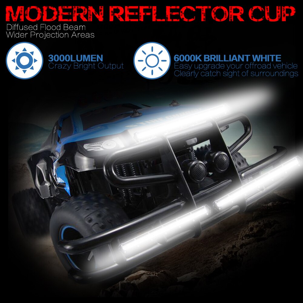 13-inch 36W LED Strip Light Working Refit Off-road... – Grandado