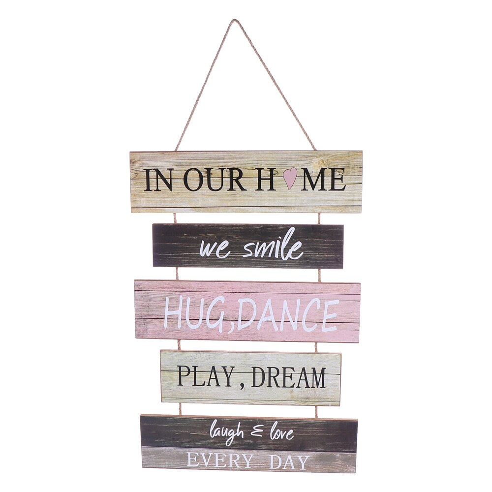 1pc Wooden Wall Hangings Decorative Hanging Sign H... – Grandado