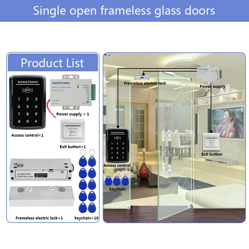 RFID Access Control System Kit Standalone Controll... – Grandado