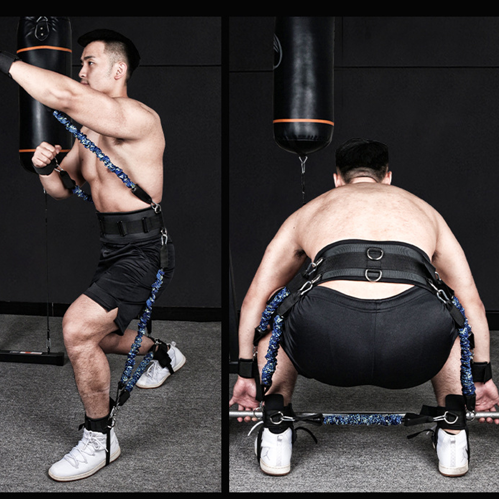 Boxing Training Resistance Band Set Leg Strength a... – Grandado
