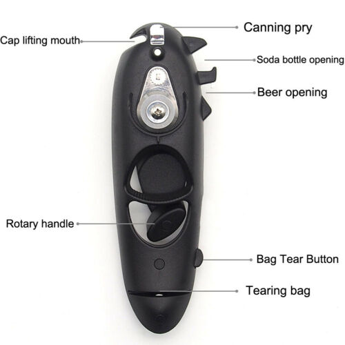 Manual Opener Tool Multi functional Black Heavy Du... – Grandado