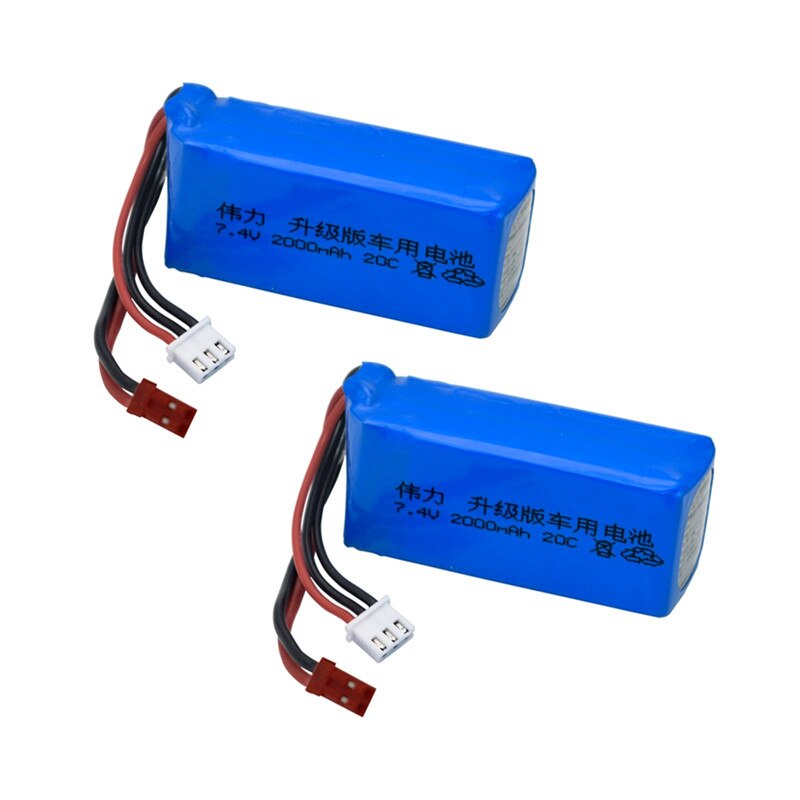 7.4V 2000mAh 20c rechargeable battery for A949 A95... – Grandado