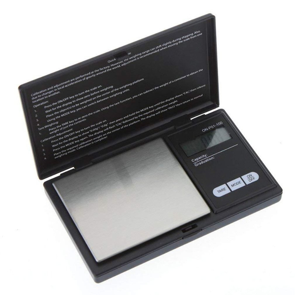 500g Digital Pocket Jewelry Scale 0.01 Mini Precis... – Grandado