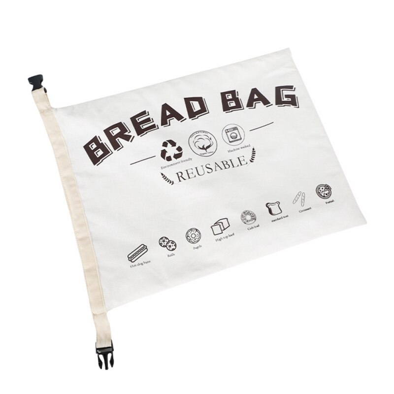 Kitchen Stuff Bag Cotton Bread Bag Reusable Food S... – Vicedeal