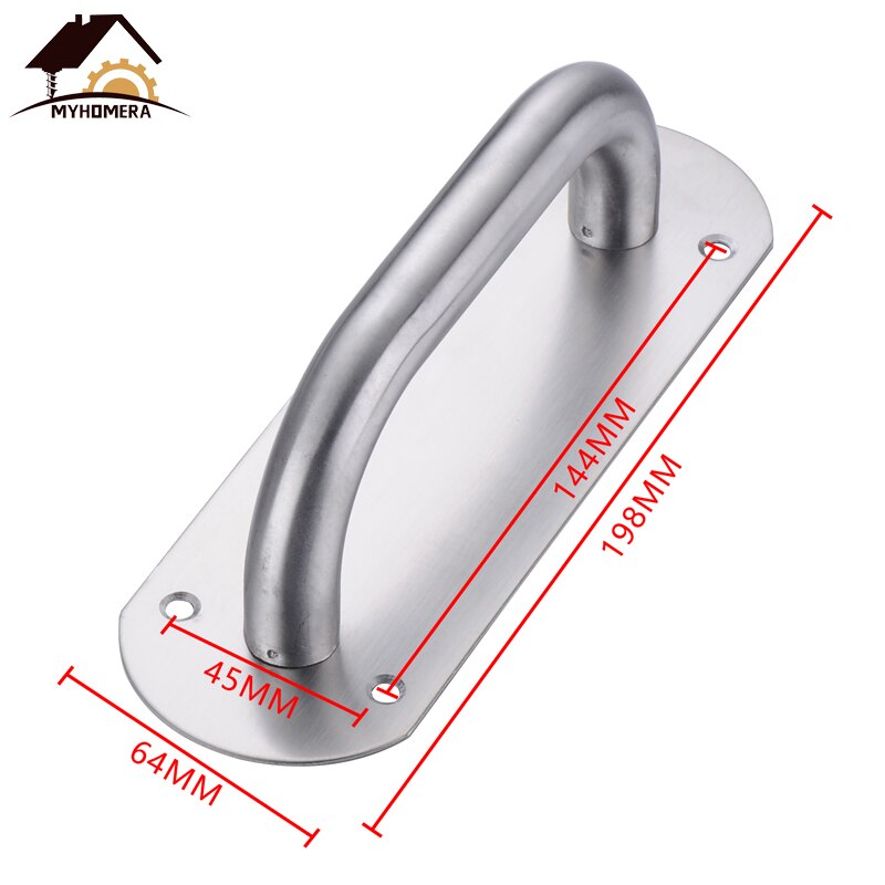 2 Piece Door Handle Stainless Steel Fire-proof Sat... – Grandado