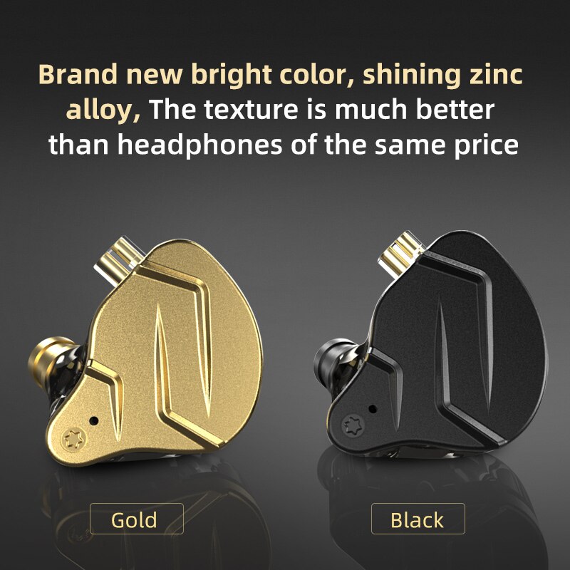 Kz zsn pro x 1ba+1dd hybride driver unit hifi oor... – Vicedeal