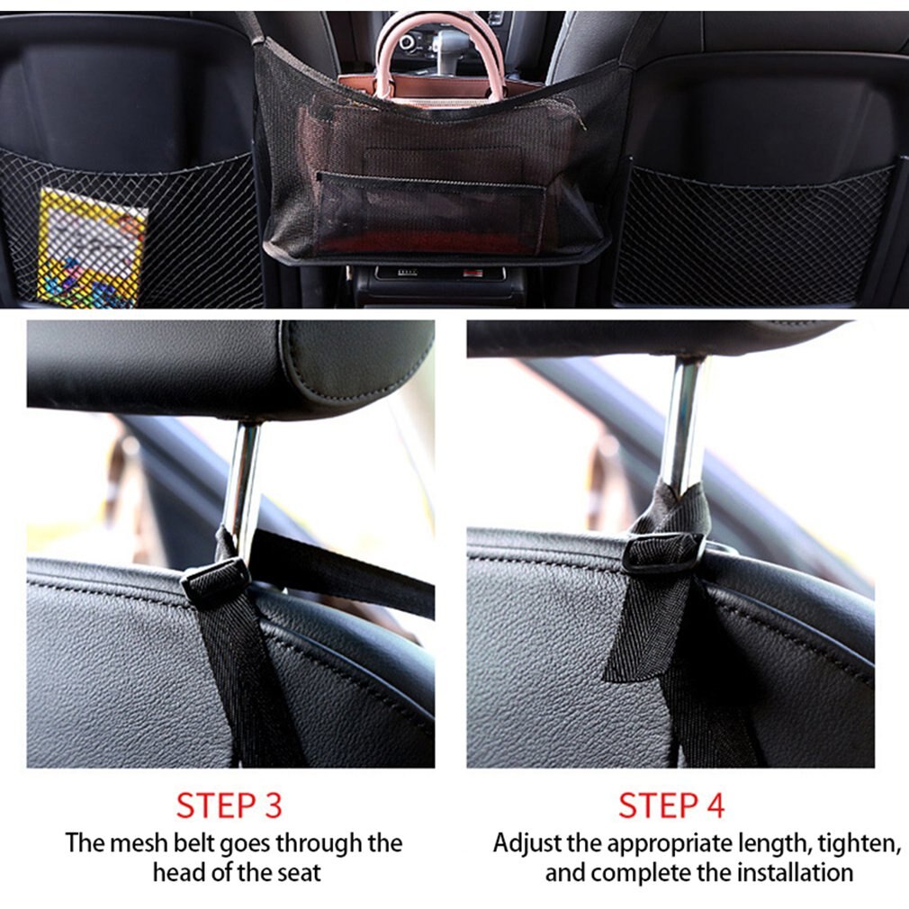 Car Trunk Net Storage Mesh Holder Interior Decorat... – Grandado