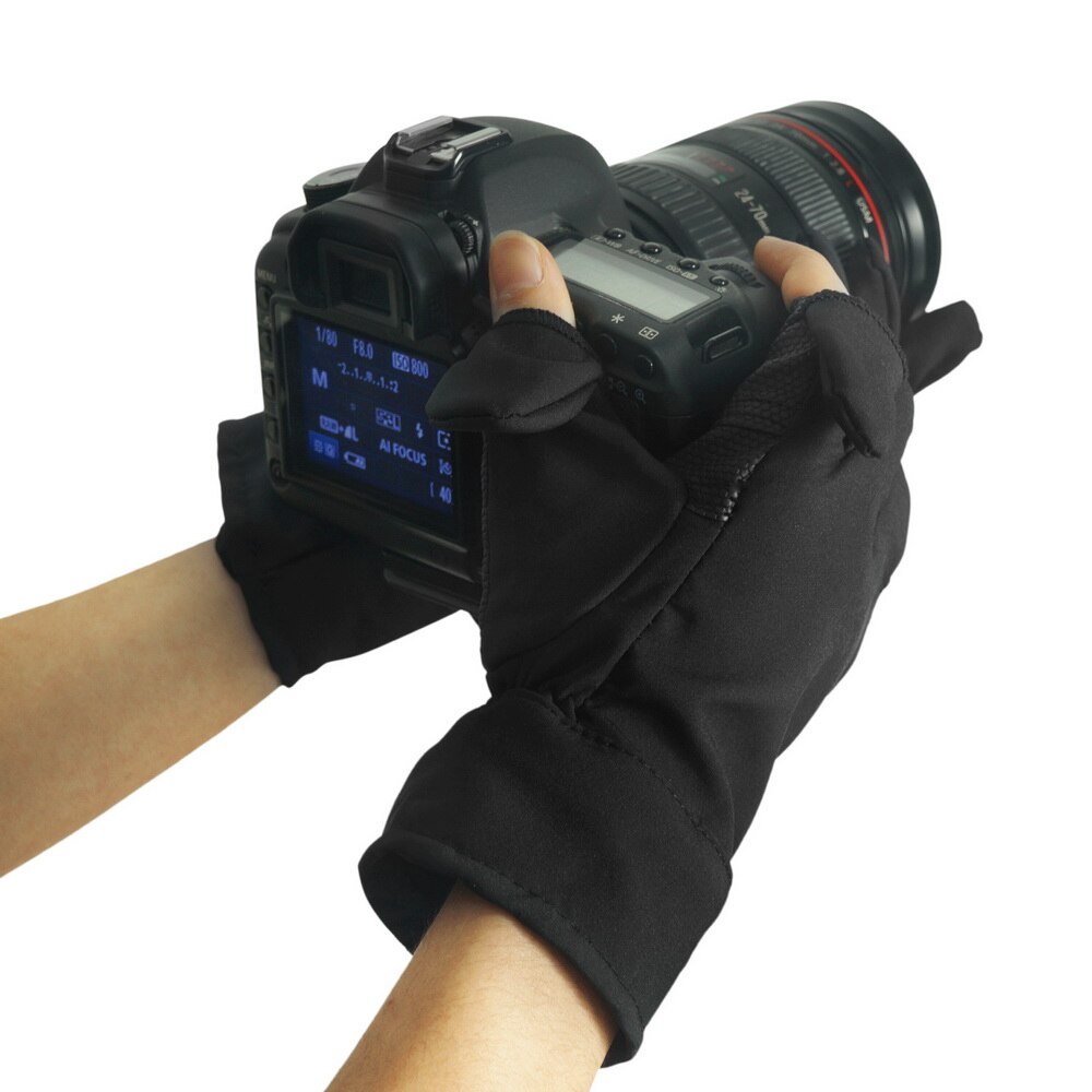 Waterproof Photographic Gloves Anti-skid Warm Outd... – Grandado