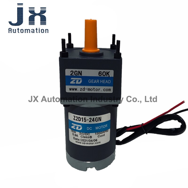 Zd Micro Dc Borstel Motor 24V/15W Z2D15-24GN-18S/2... – Grandado