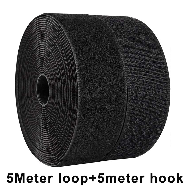 5Meters/Pair Sew on Hook and Loop Tape Nylon Non-A... – Grandado