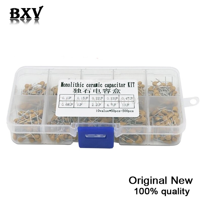 500PCS/lot Multilayer Ceramic Capacitor Assortment... – Vicedeal