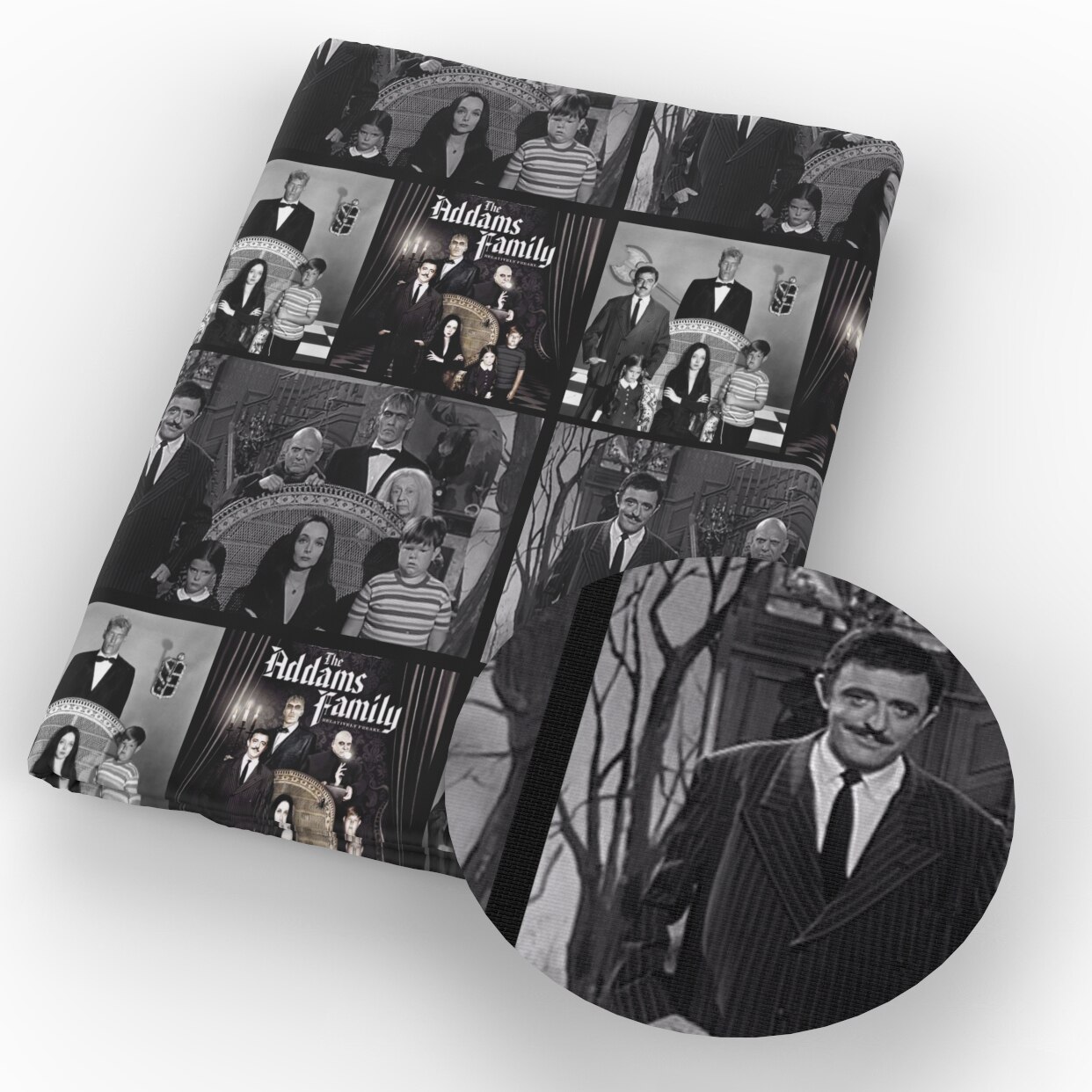 50*145cm Family Print Cotton Fabric Material Patch... – Grandado