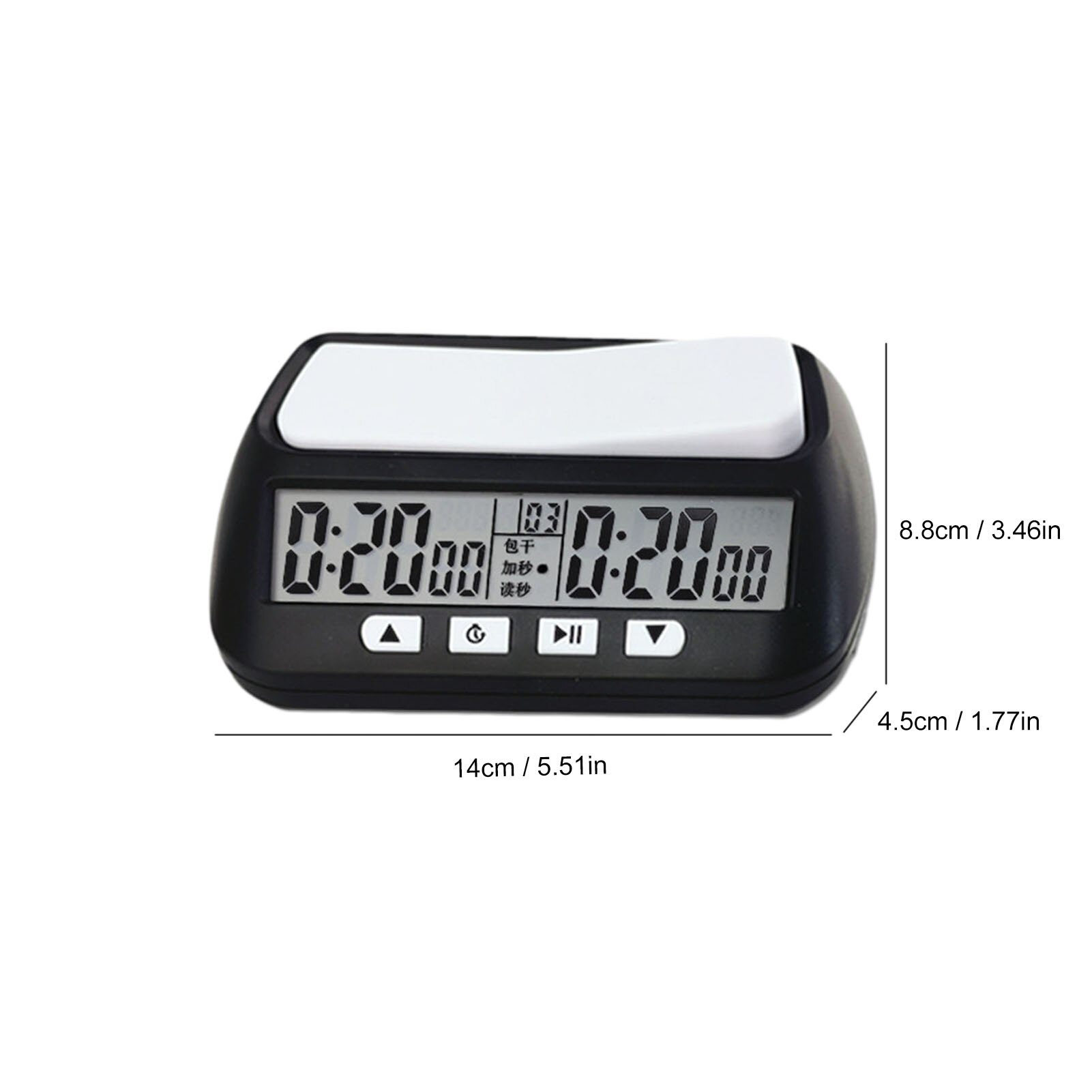 Digital Chess Clock Count Down Chess Timer With Al Grandado