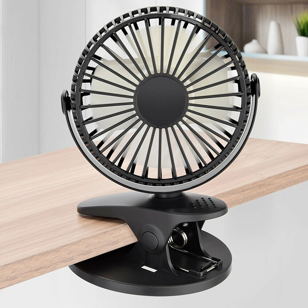 Draagbare Usb Tafel Ventilator Clip-On Type Oplaad... – Grandado
