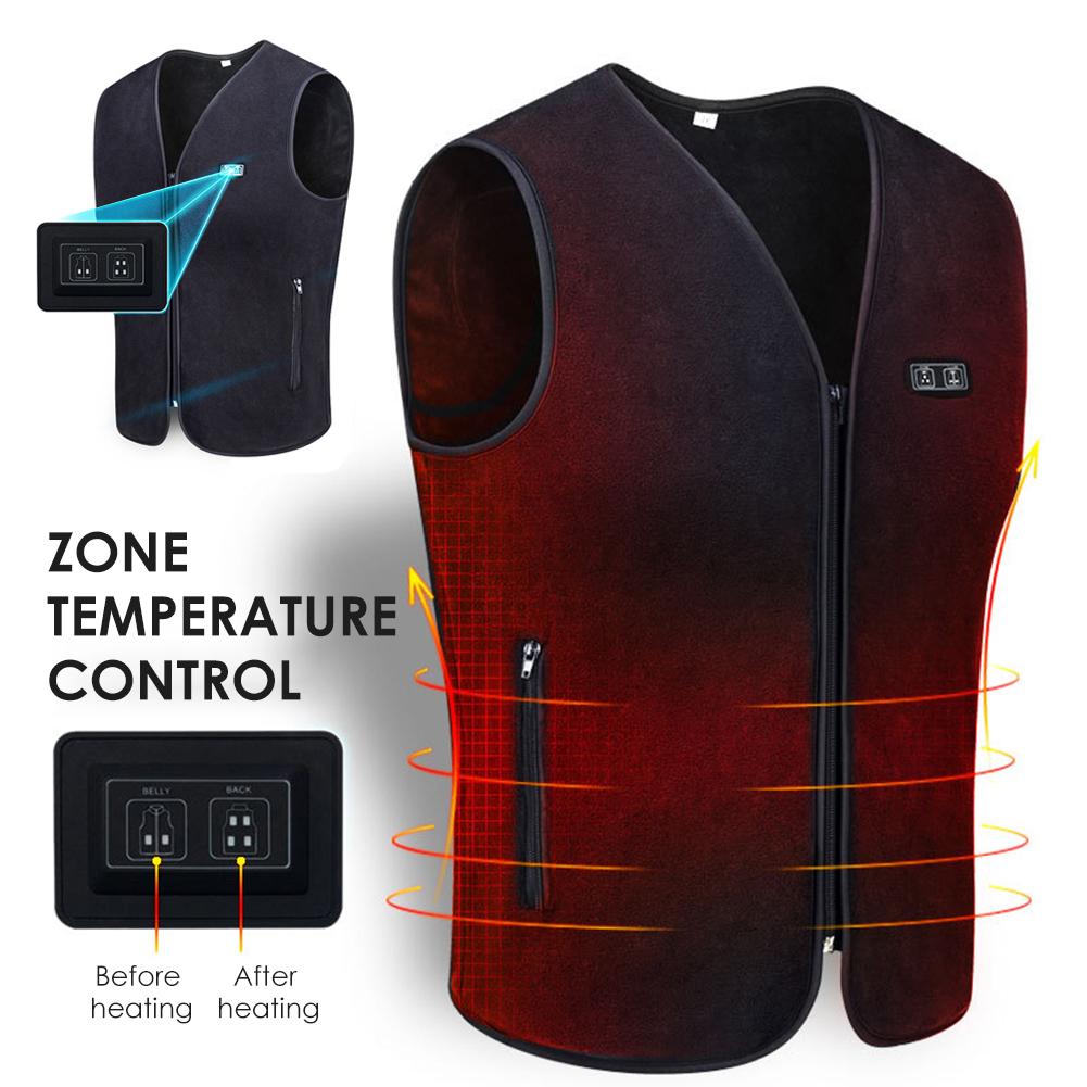 Smart Dual-control Self-heating Clothes 5V / 2.1A ... – Grandado