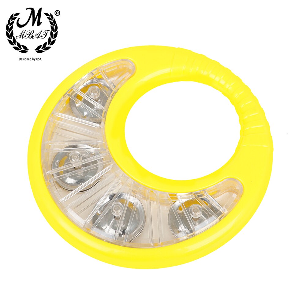 M MBAT Orff Tambourine Percussion Musical Instrume... – Grandado