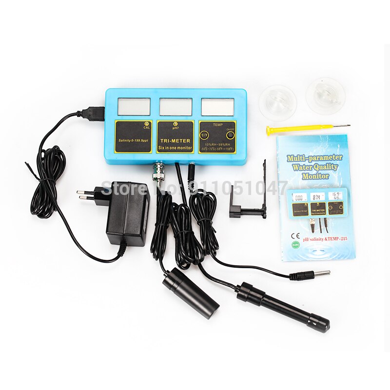 Digitale 4 In 1 Ph Zoutgehalte Temp Rh Meter Monit... – Vicedeal