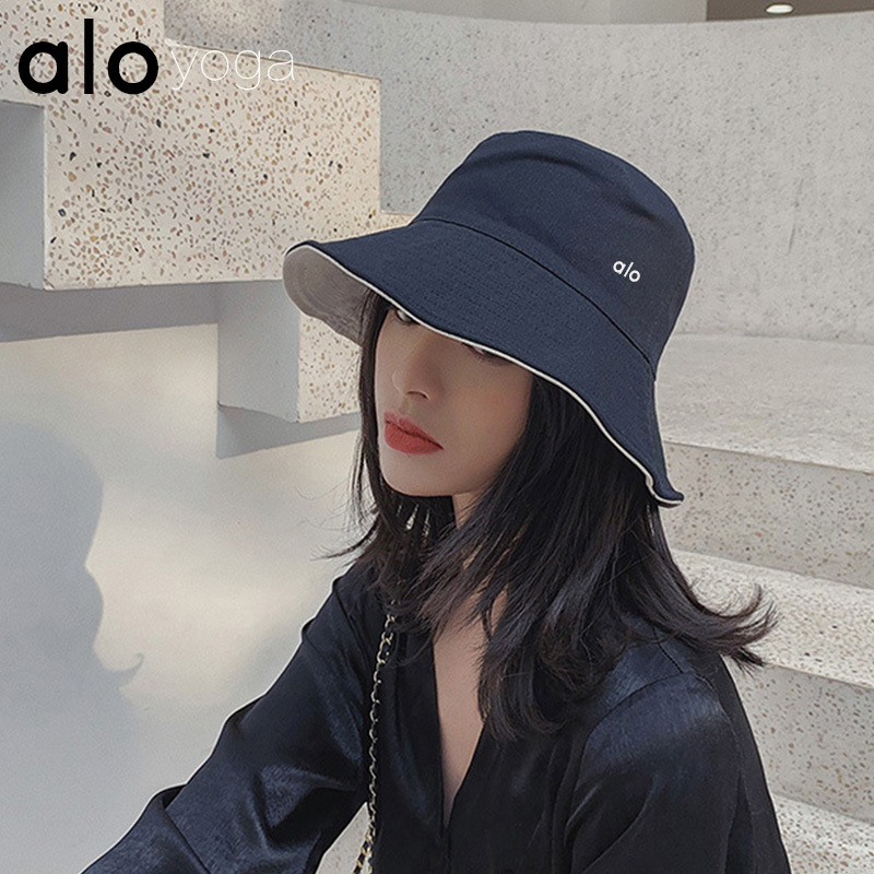 Alo Yoga Female Cotton Fisherman Hat Summer Sunscr... – Grandado