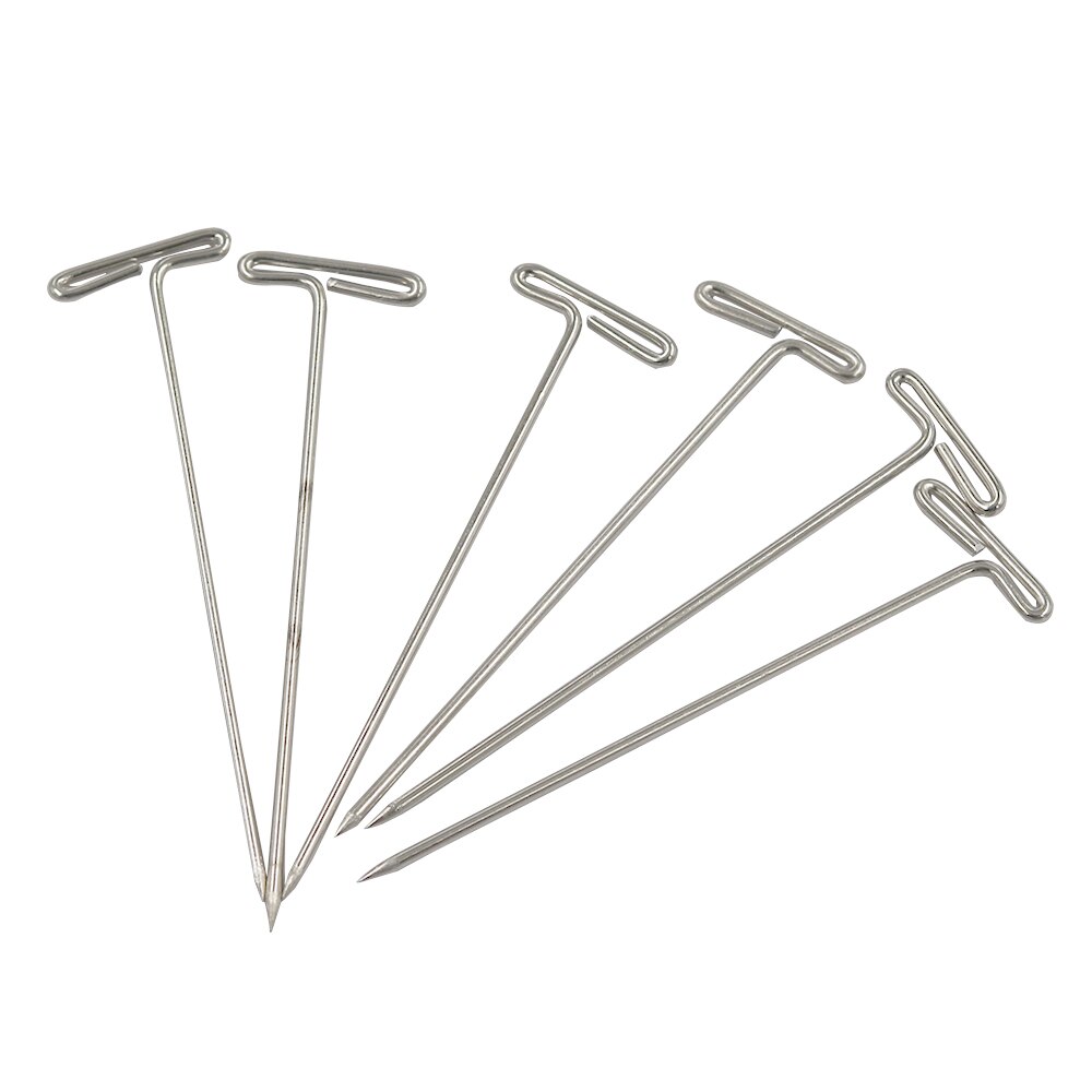 100pcs 51mm Stainless Steel T Pins Stitch Patchwor... – Grandado