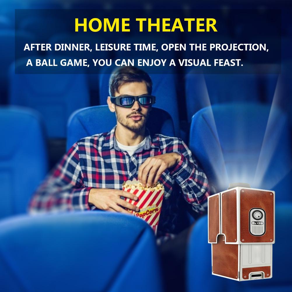 DIY Cardboard Smart Phone Projector TV Screen Ampl... – Grandado