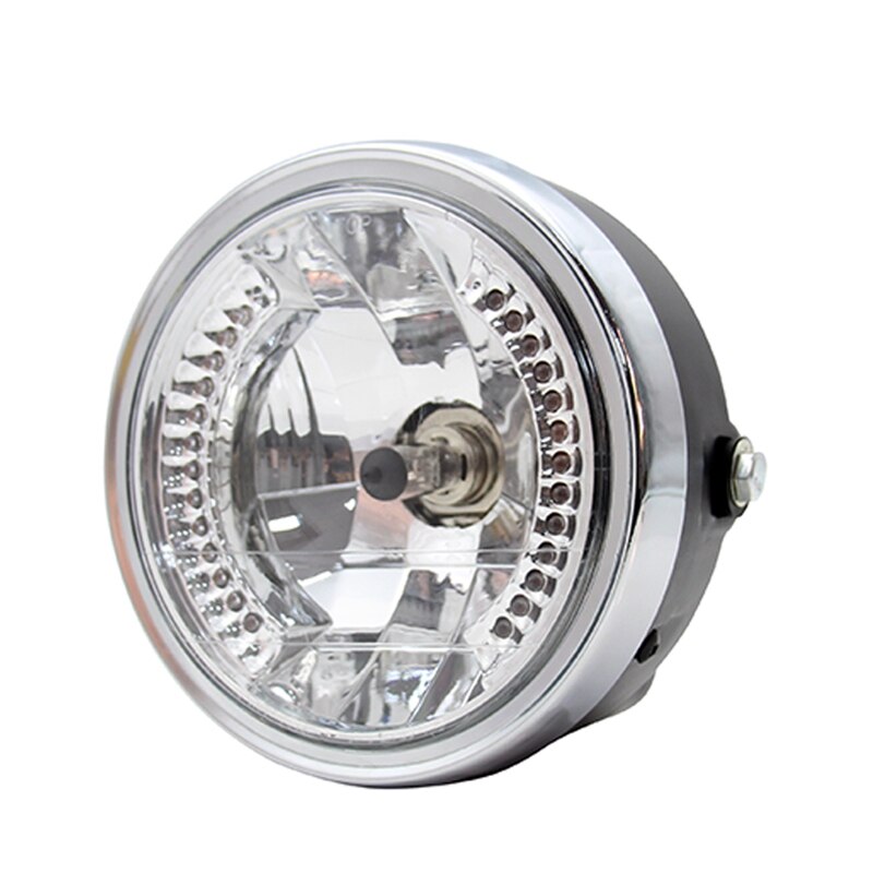 Motorcycle Modified Retro Headlights 8 Inch Angel ... – Grandado
