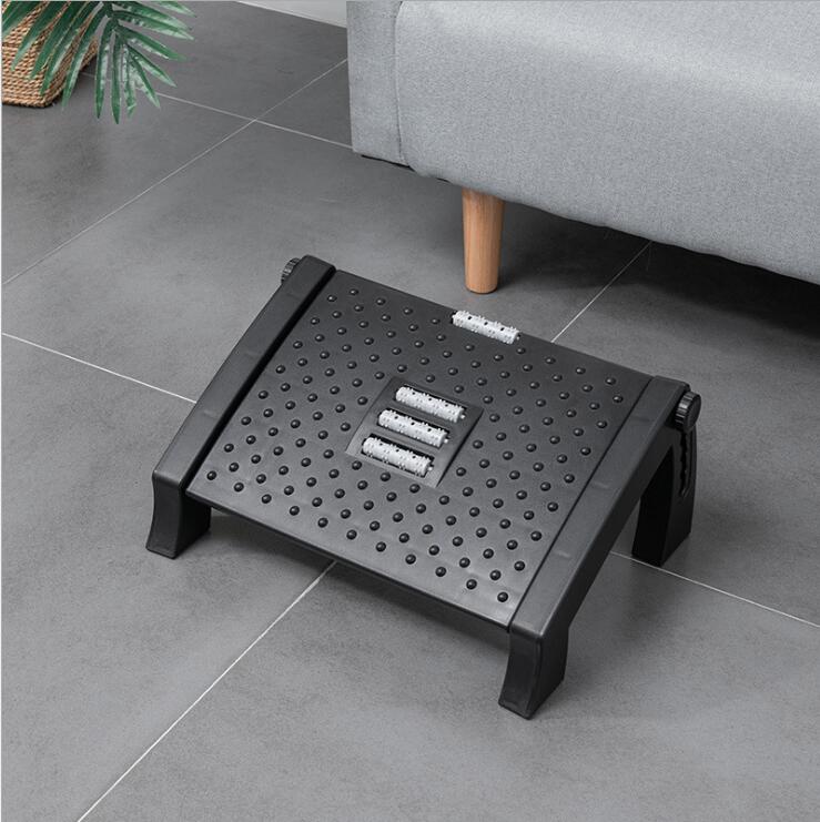 Plastic Sofa Footstool Office Massage Pedal Adjust... – Grandado
