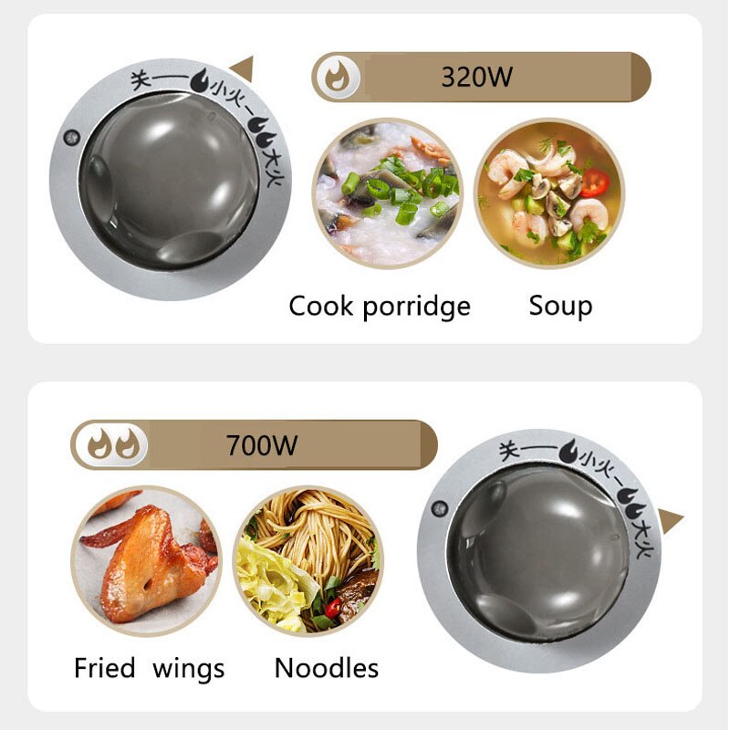 Kbxstart 1.8L Multifunction Cooker Electric Skille... – Grandado