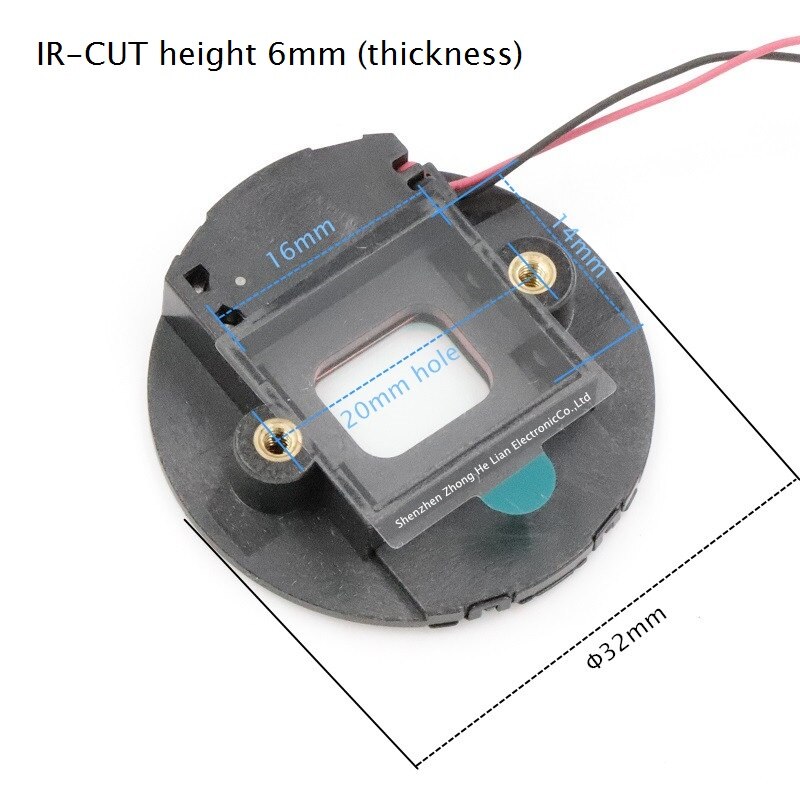 HD 8MP IR CUT filter No Lens Mount Double Filter S... – Grandado