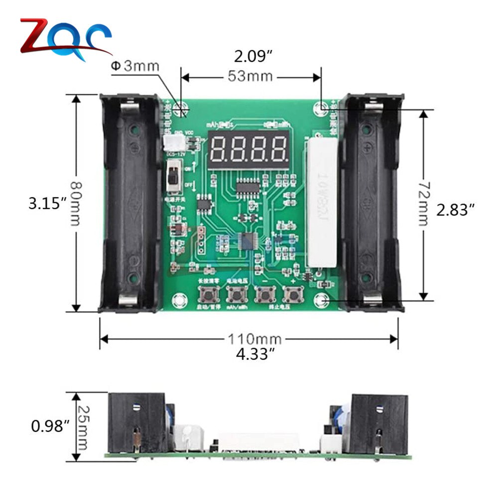 Dual Battery Capacity Tester for 18650 Lithium Dis... – Grandado