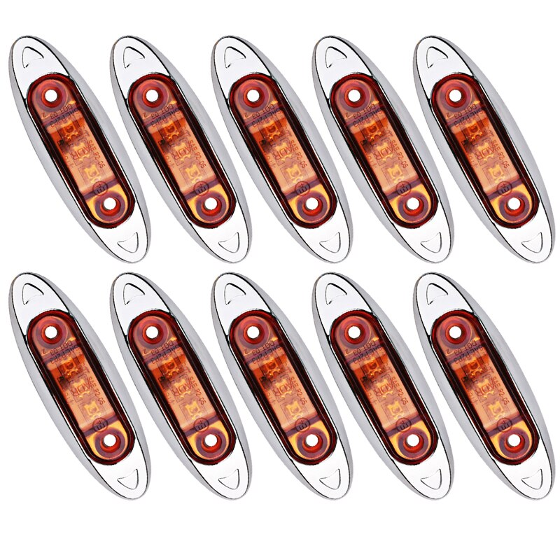 10pcs Side Marker Lights Truck Signal Trailer Wate... – Grandado