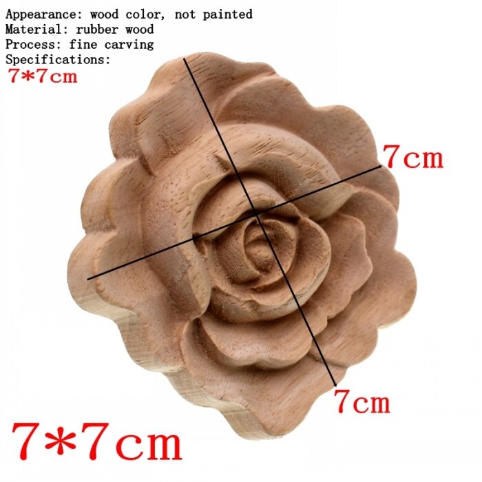 RUNBAZEF Furniture Wood Carving Appliques Vintage ... – Grandado